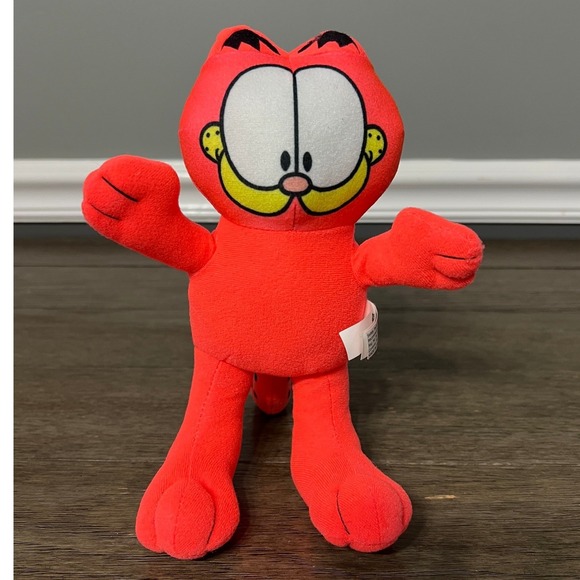 Garfield & Marks | Toys | Garfield Plush Toy Factory Neon Pink Cat ...